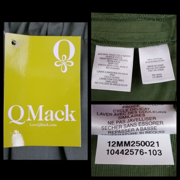 QMack | Skirts | Qmack Tiered Aline Herringbone Cotton Skirt Sz S ...